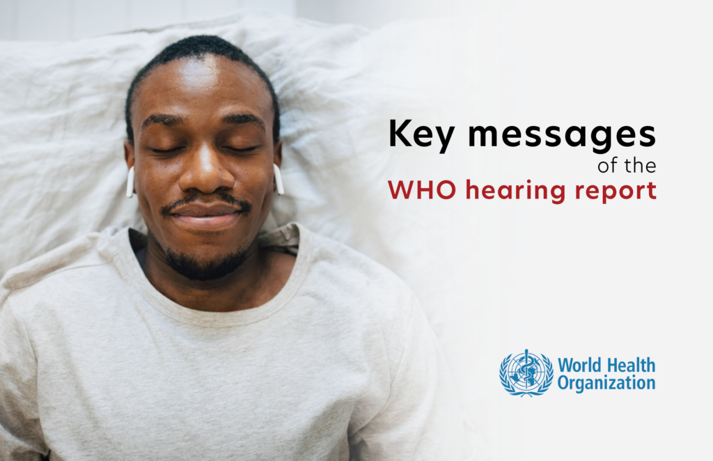 Key messages of the WHO hearing report – HEARRING